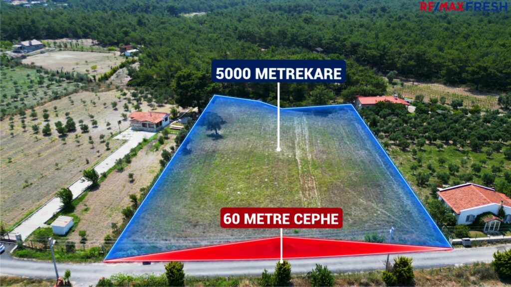 5000 m2 Büyüklüğünde Tarla | Kadro Emlak